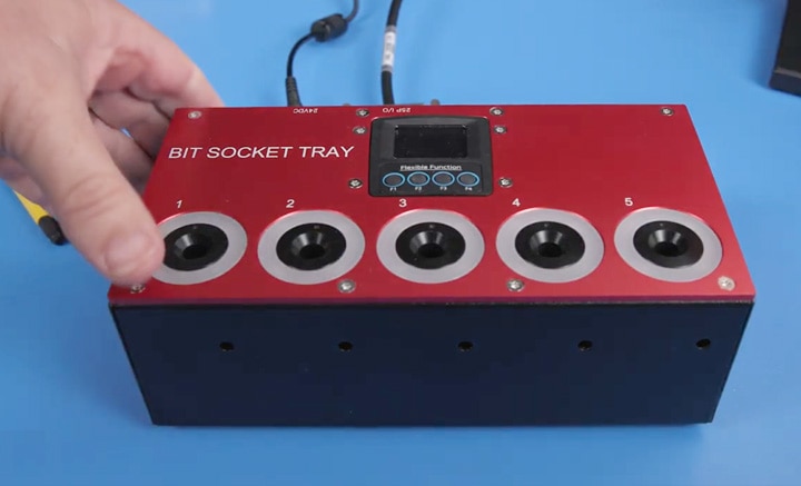 Quick Start Setup Guide - Bit Socket Tray with Color sensors