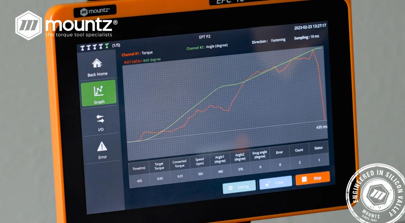 How to View Torque Graphing Data | Mountz